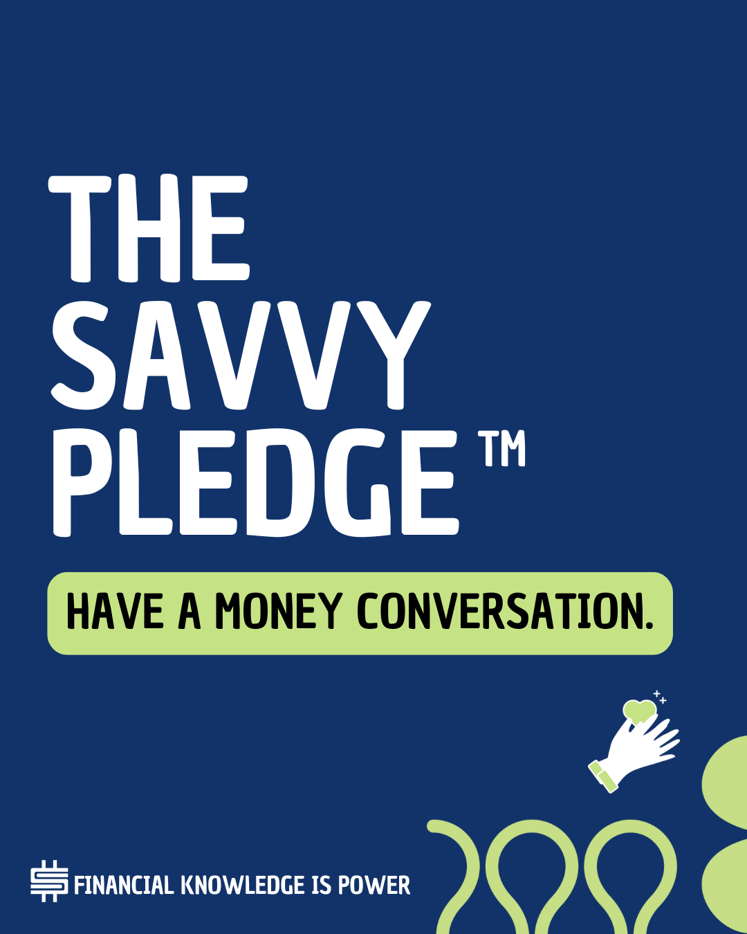 The Savvy Pledge™